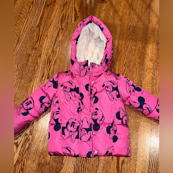 GAP | Jackets & Coats | Nwot Baby Gap Disney Minnie Mouse Heavyweight ...